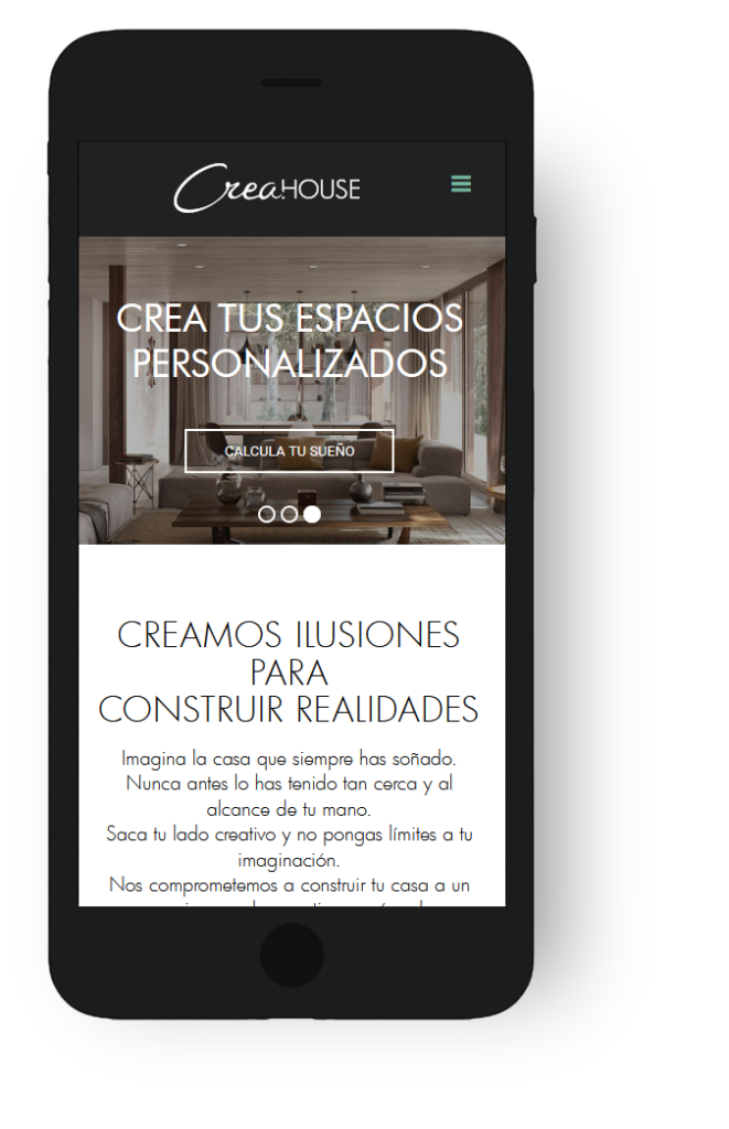 Crea.House | Diseño y programación web corporativa